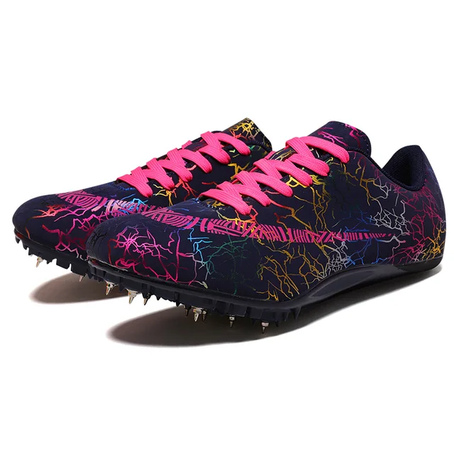 Men Track and Field Spikes Shoes Training Competition Sprint ...
