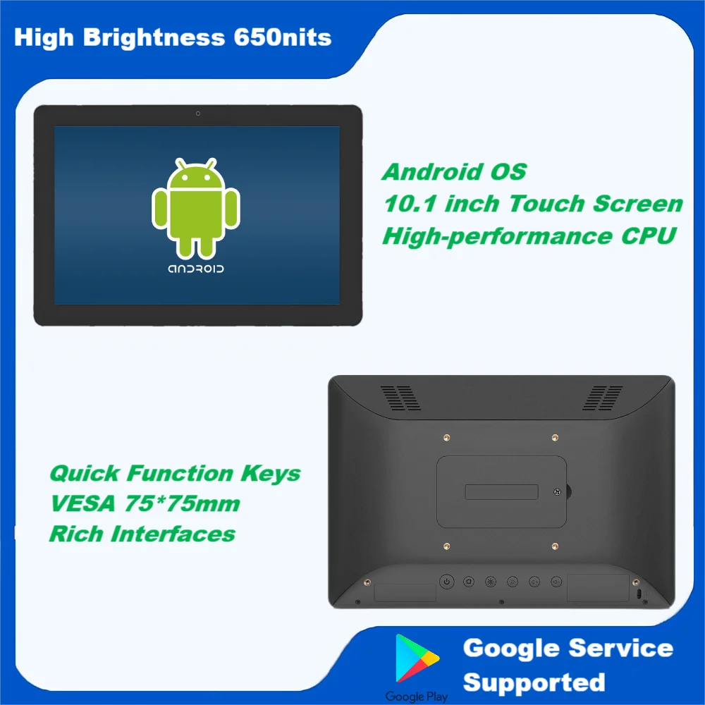 High-Brightness-450-Nits-Android-Tablet-Wall-Mounted-10-1-Inch-Monitor ...