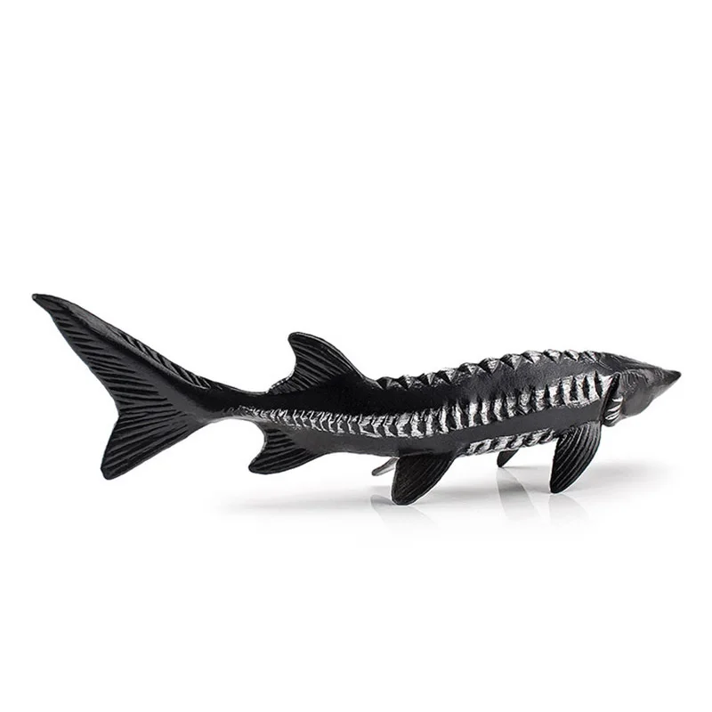 Chinese Sturgeon Animal Model Action Figure Simulation Sea Animal ...