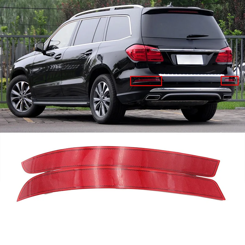 A1668200374-A1668200474-Rear-Left-Right-Bumper-Reflector-For-Mercedes ...