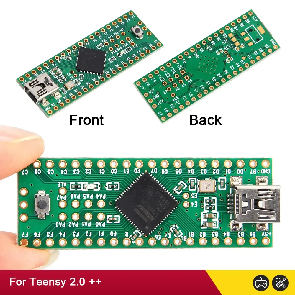 Teensy-2-0-AT90USB1286-teclado-y-rat-n-USB-para-Arduino-AVR-placa-de ...