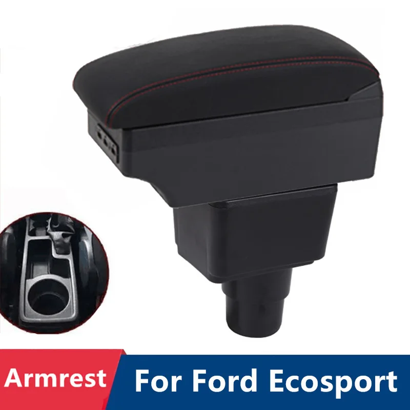 Armrest Box for Ford Ecosport 2018 2019 2020 2021 Leather Arm Rest ...