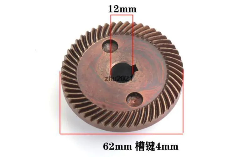 62mm Outer Diamater 52 Teeth Gear Set For 180 Angle Grinder