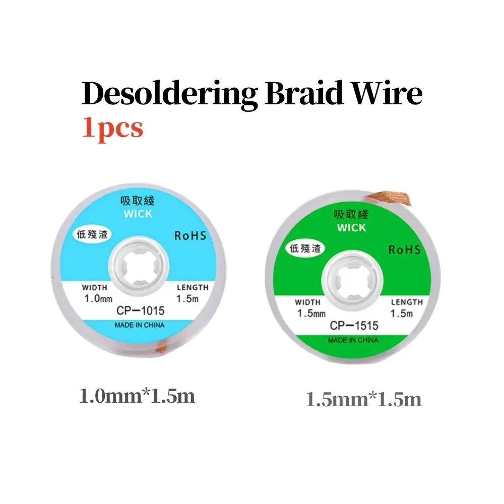 1pcs-1-0-1-5mm-Desoldering-Mesh-Braid-Tape-Copper-Welding-Point-Solder ...