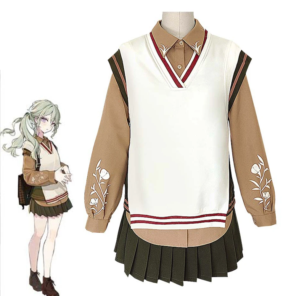 Kusanagi Nene Cosplay Dress Vest Game Project Sekai Colorful Stage ...