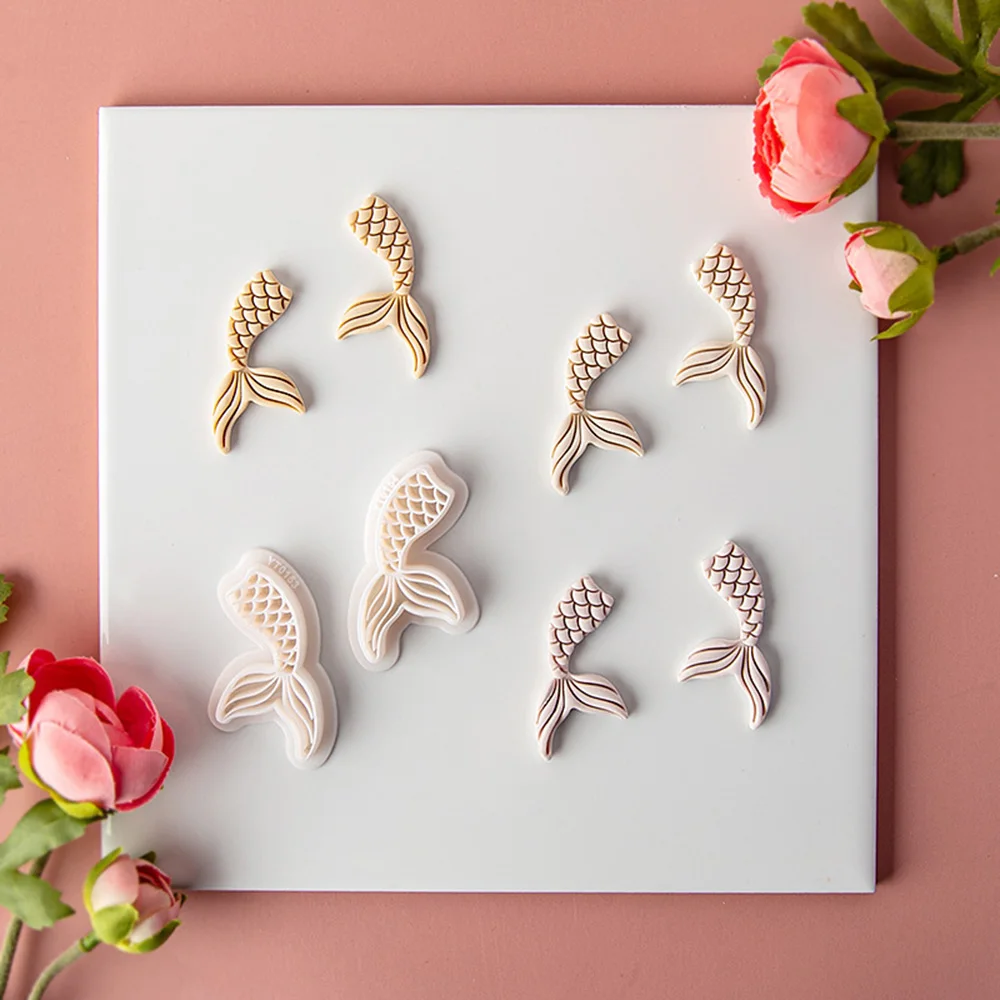 1PC-Fish-Tail-Pottery-Clay-Mold-Soft-Ceramic-Pottery-Molds-Cutting ...