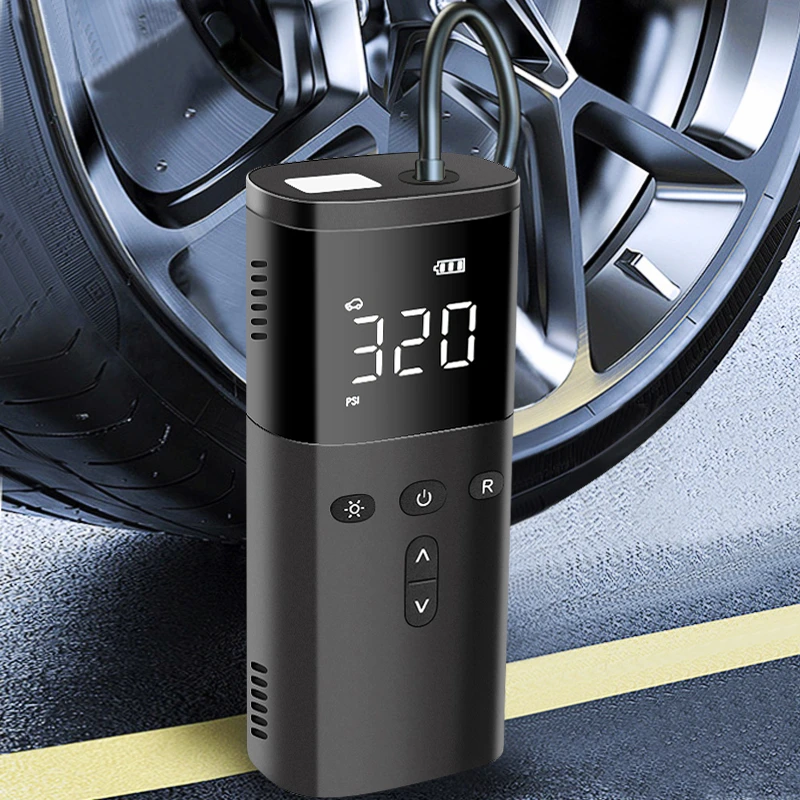 Eafc Wireless Car Tire Inflator Rechargeable Mini Electric Air ...