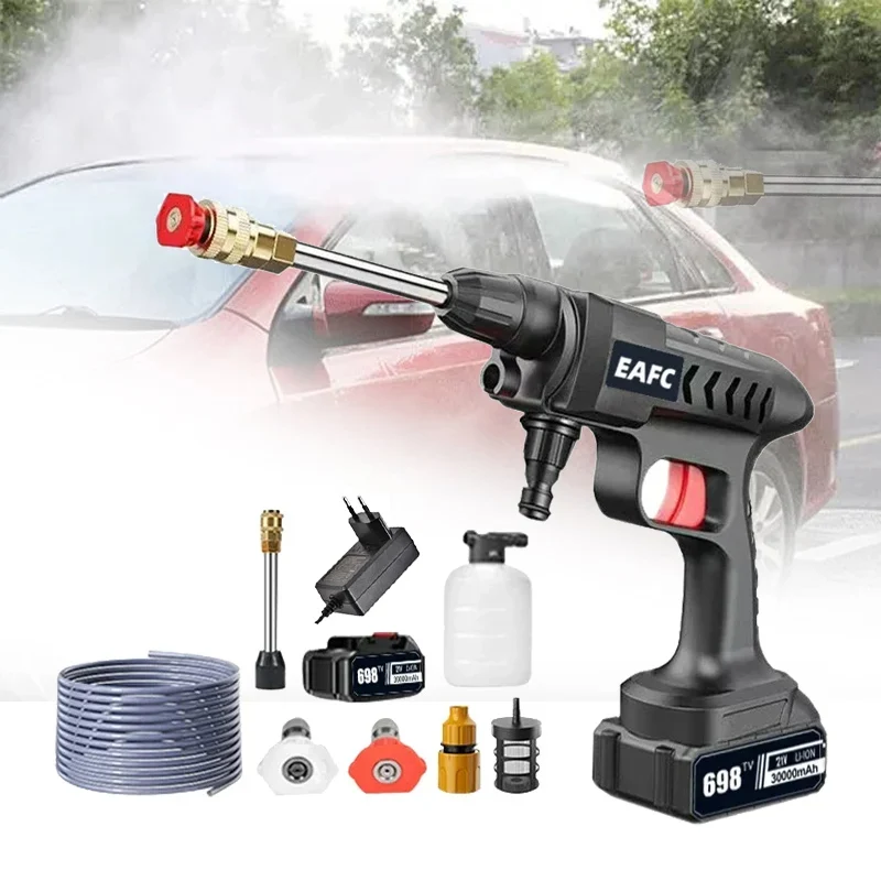 EAFC-60Bar-Cordless-High-Pressure-Car-Washer-30000mAh-Rechargeable-Car ...