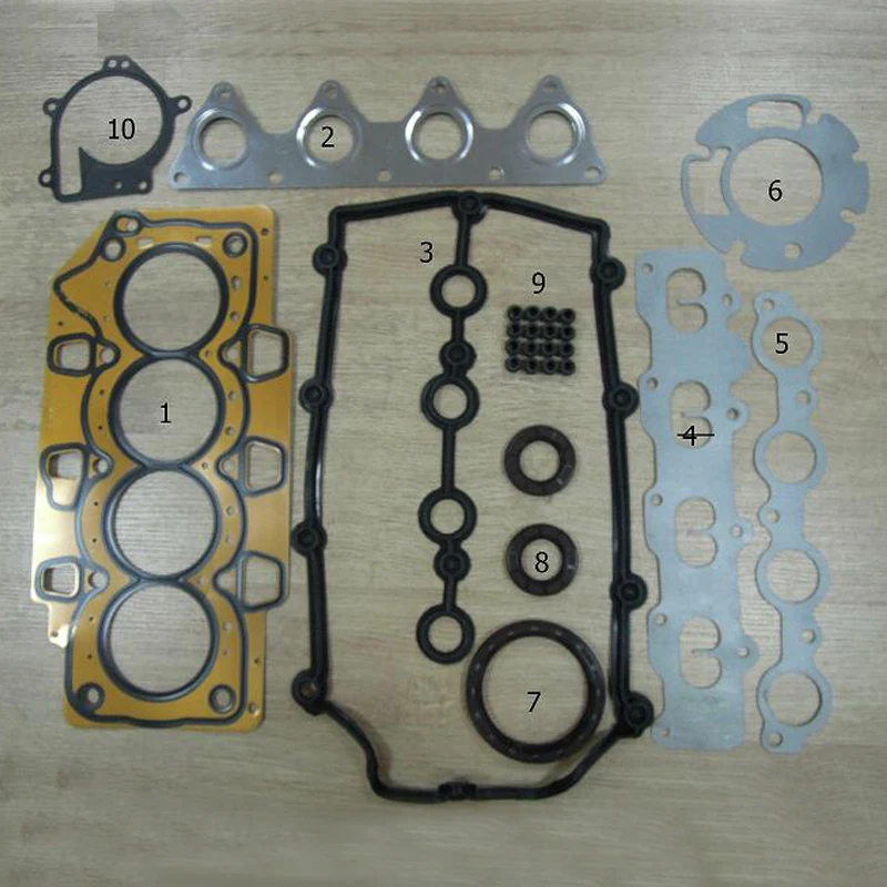 SQR473F SQR473H Engine Full Gasket Set Kit Fit Chery A1 A113 J1 QQ6 ...