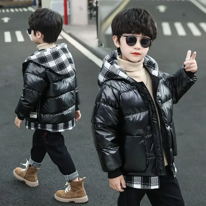 4-6-8-10-12-14-Years-Big-Boys-Jacket-Autumn-Winter-Thicken-Warm ...