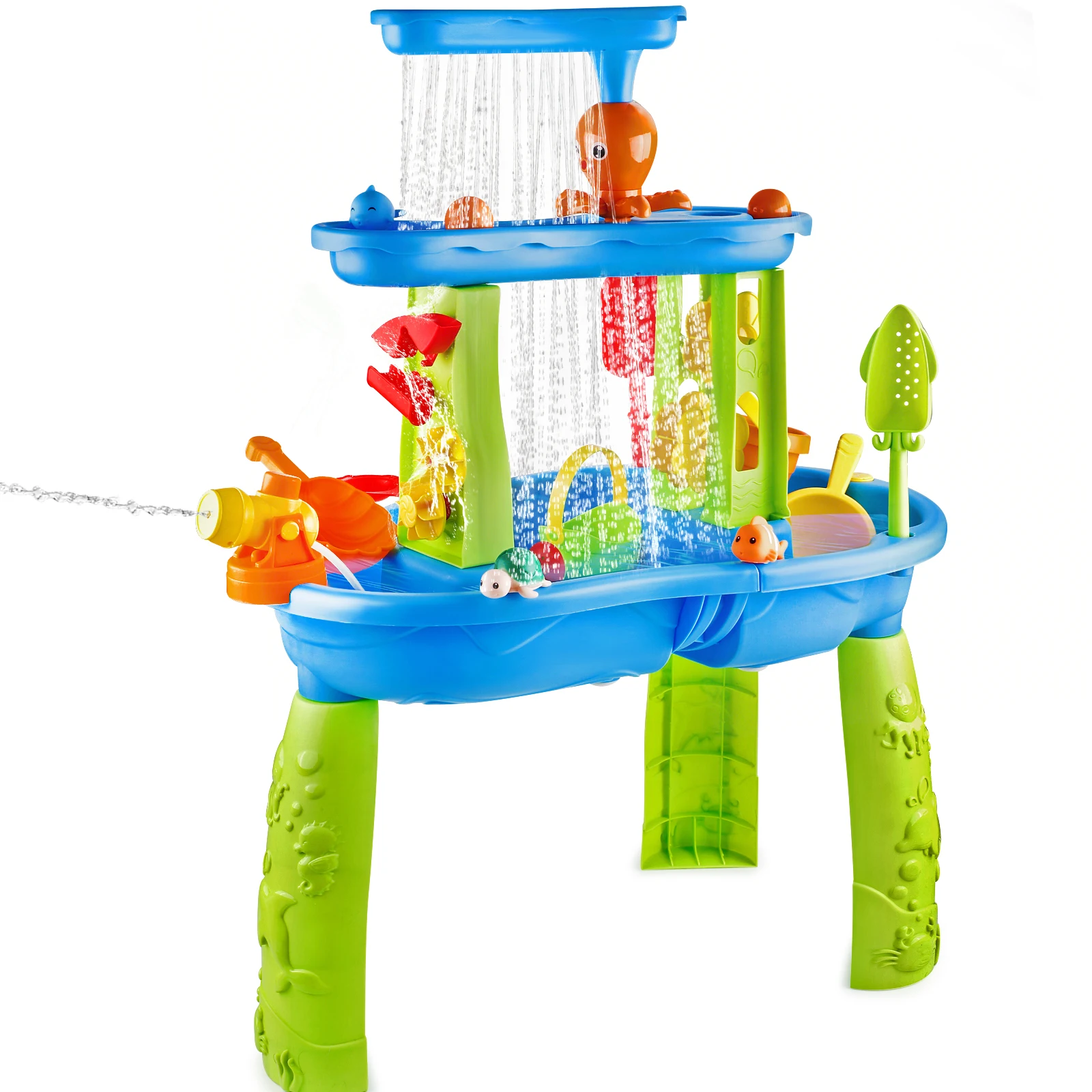 Water-Table-for-Toddlers-1-3-3-5-3-Tier-Kids-Splash-Sand-Table-Water ...