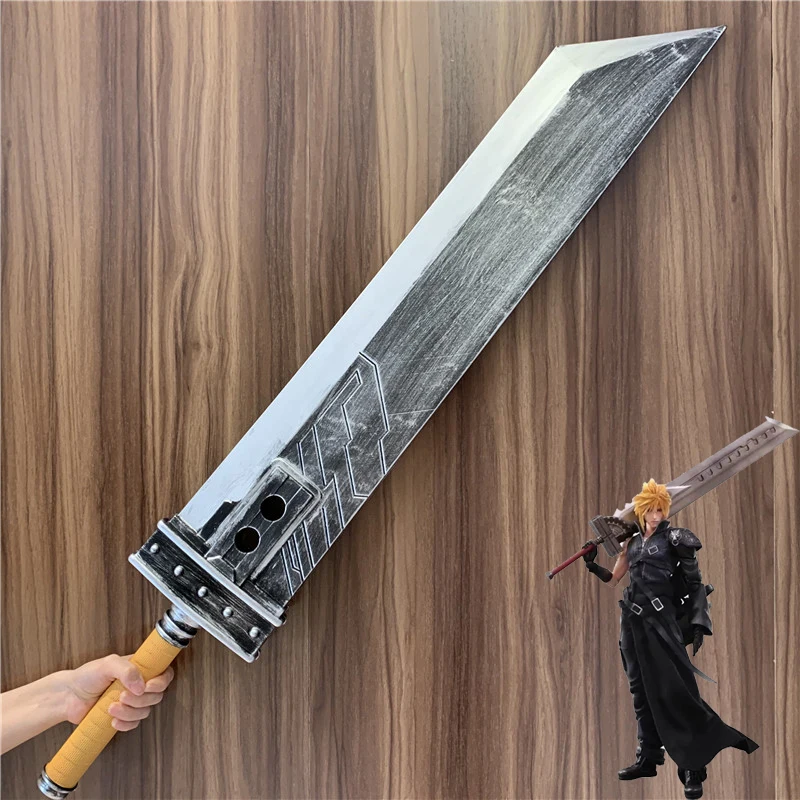 108cm Zack Fair Sword Silver Ver. Weapon Final Fantasy 7 Vii Sword ...