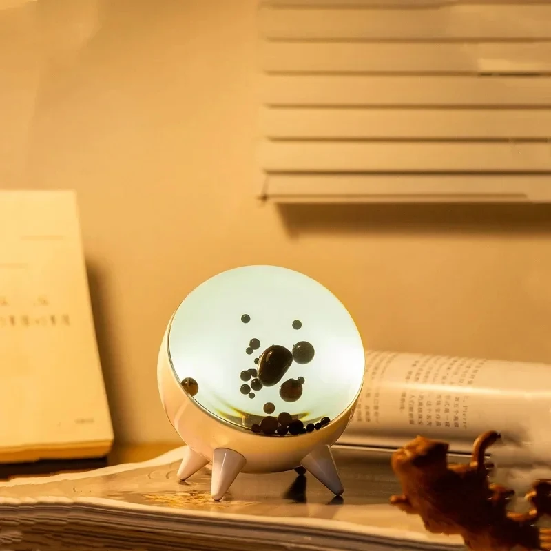 Ferrofluid-Music-Rhythm-Lamp-Magnetic-Fluid-Pickup-Desktop-Speakers ...