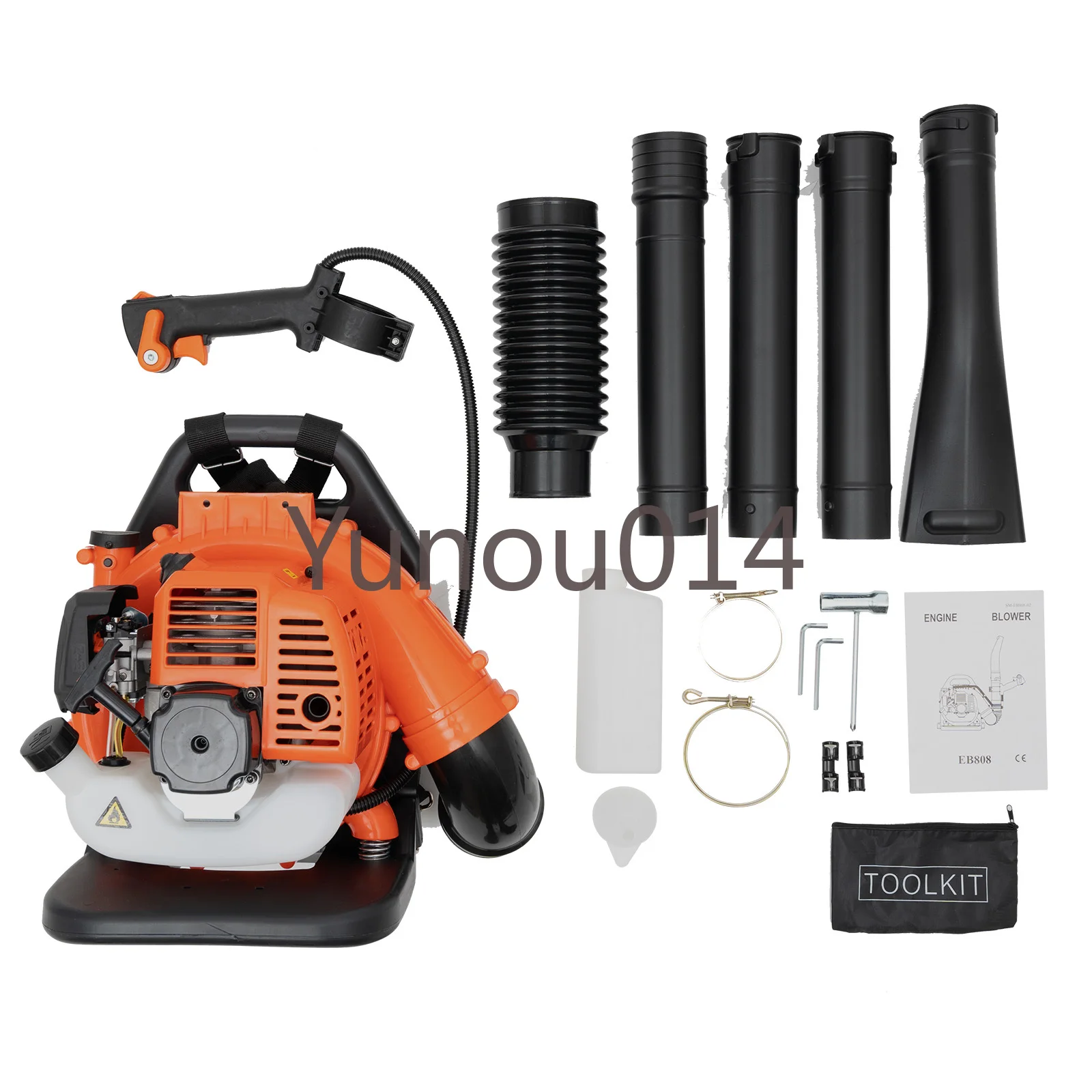 42-7CC-Back-Pack-Blower-Two-stroke-Engine-Gas-Powered-Leaf-Blower-with ...