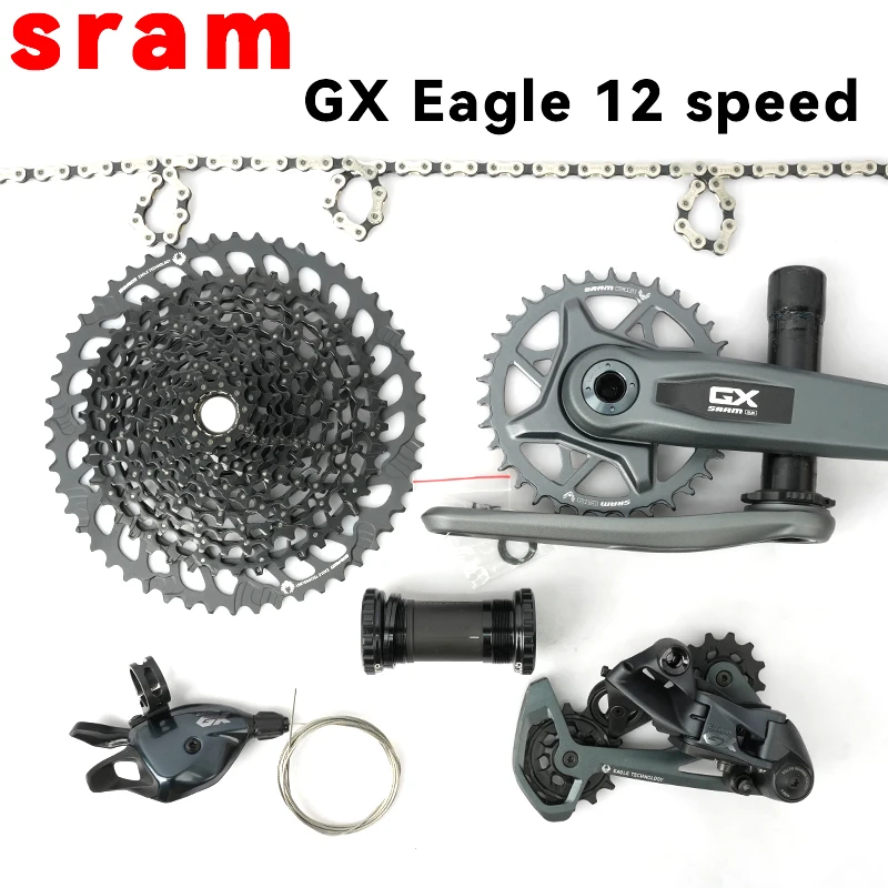 SRAM-GX-Eagle-1x12-12V-Groupset-DUB-32T-34T-Trigger-Shifter-Rear ...