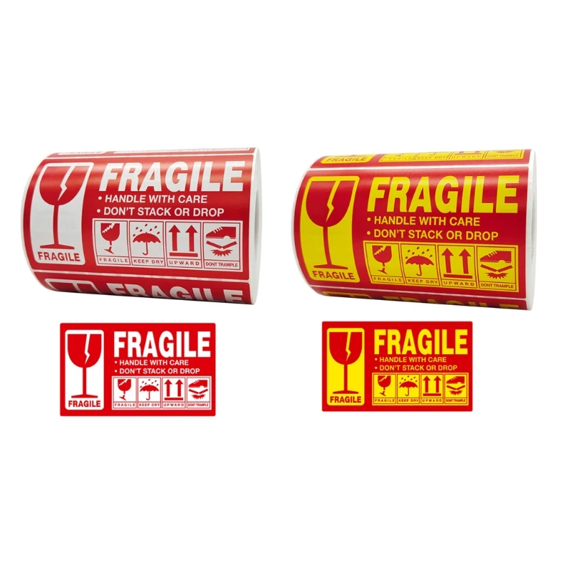 500pcs-Fragile-Stickers-Warning-Label-Sticker-Handle-With-Care-Don-for ...