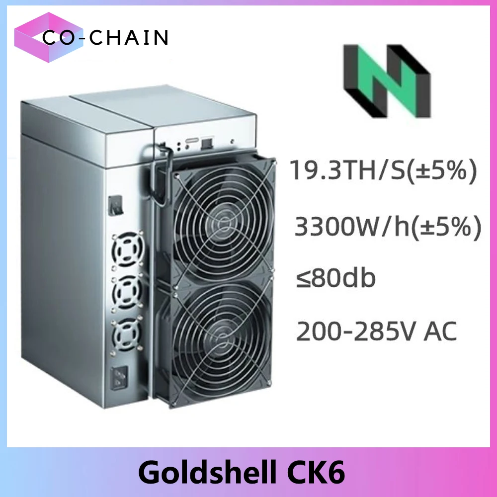 Used-Goldshell-CK6-Nervos-Network-19-3H-s-3300W-ASIC-Miner-Super ...