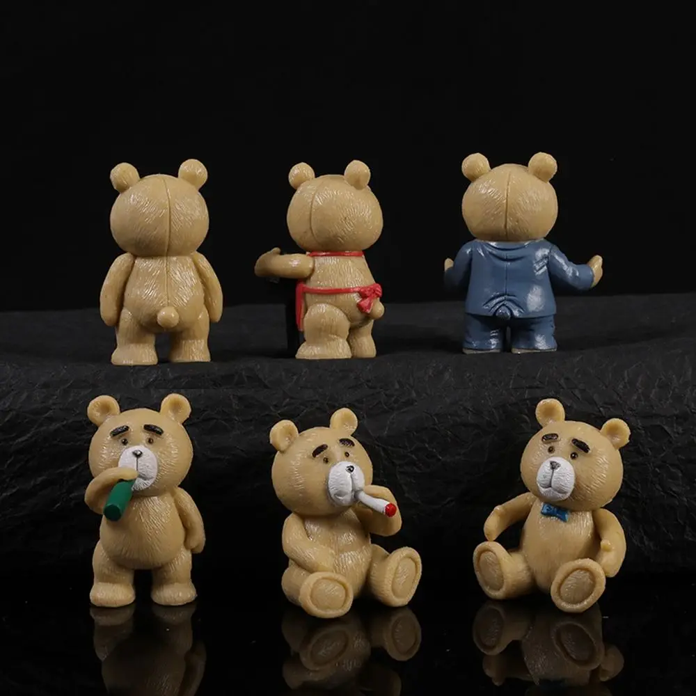 Desktop-Ornaments-Vivid-Teddy-Bear-Garage-Kit-Cute-Different-Postures ...
