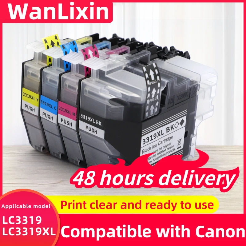 1set LC3319 LC3319XL LC3317 Compatible Ink Cartridge For Brother MFC ...