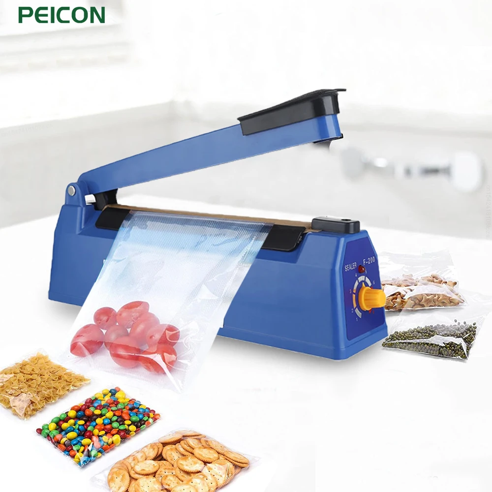 Electric-Sealing-Machine-Plastic-Bags-Sealer-Heat-Sealer-Hand-Press ...