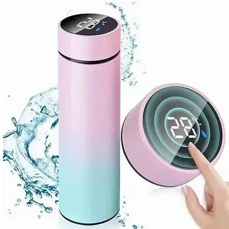 500ml-Thermos-Gradient-Water-Bottle-Temperature-Display-Vacuum-Flasks ...
