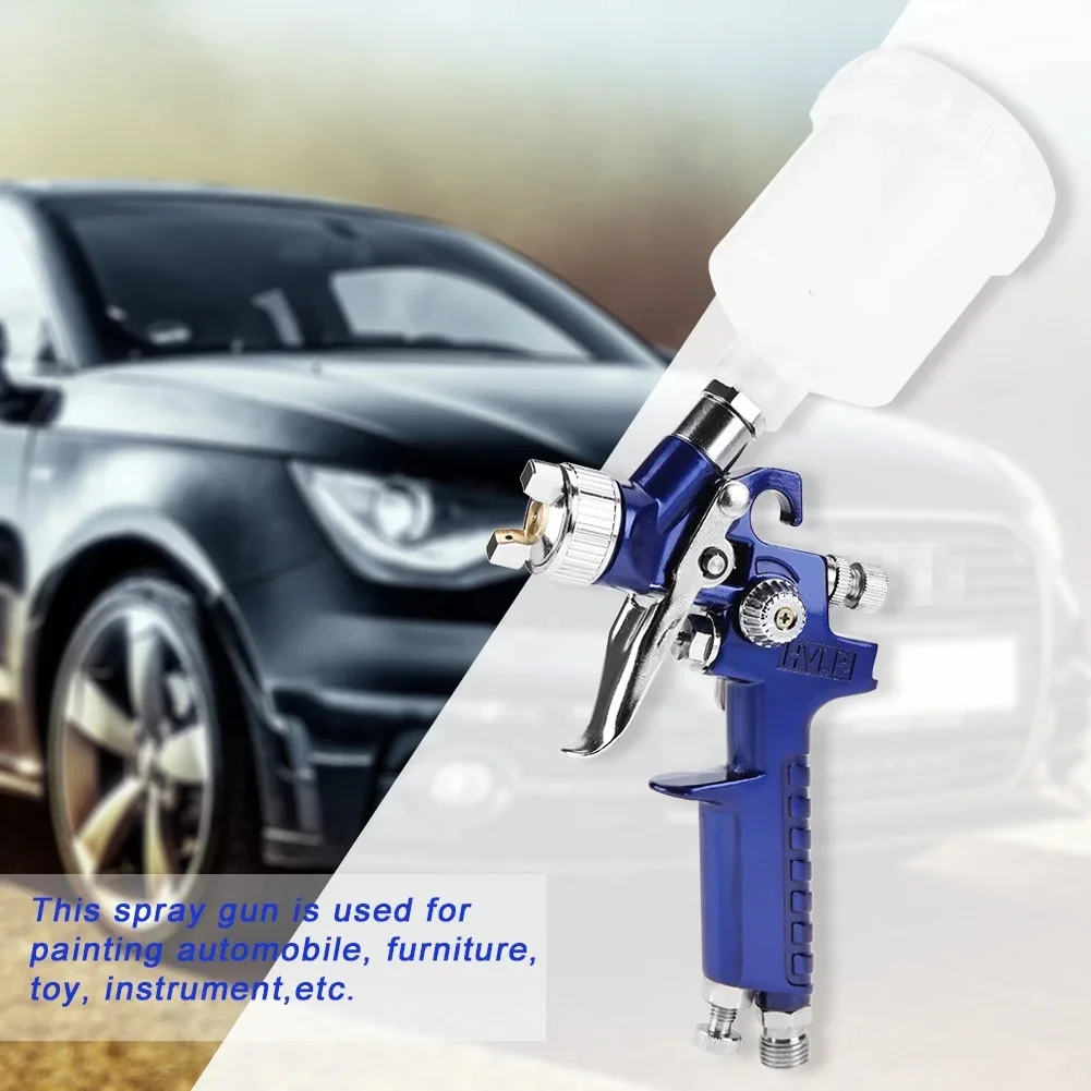 H-2000A Professional 0.8/1.0mm Nozzle 125ml Mini Pneumatic Spray Gun ...