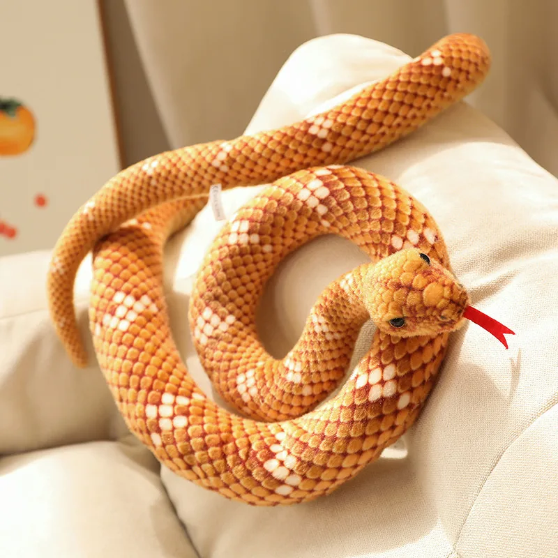 Generic Simulation Snakes Plush Toy Large Size Python Joking Doll ...
