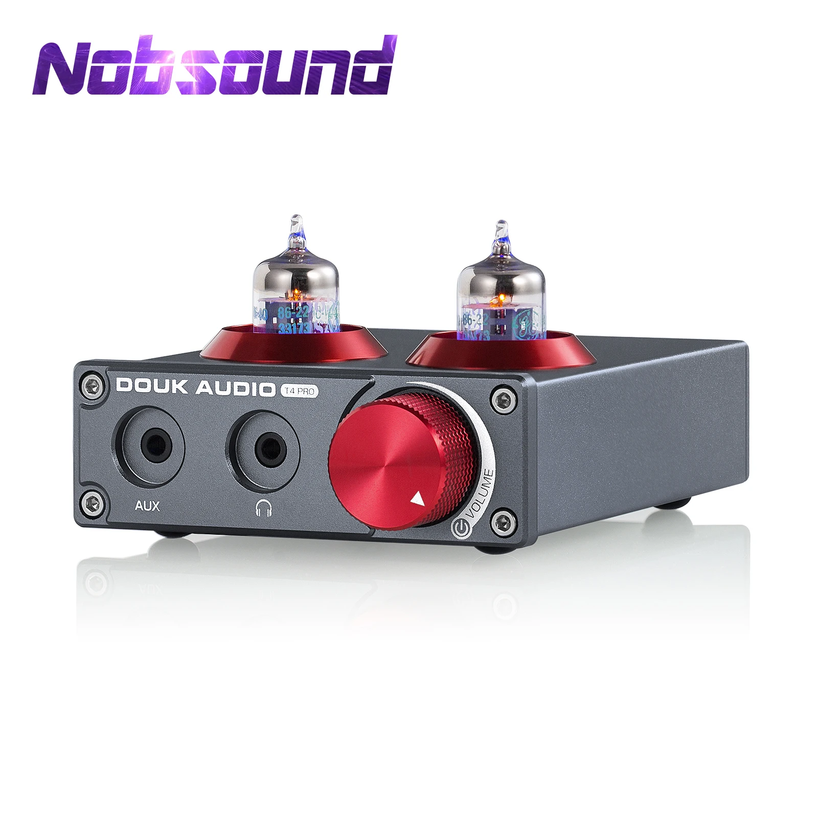 Nobsound HiFi JAN5654 Vacuum Tube RIAA Phono Pre-amplifier Stereo ...