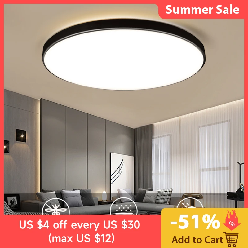 Led Lights Bathroom Ceiling | Ceiling Lights Bathroom Bright - Modern ...
