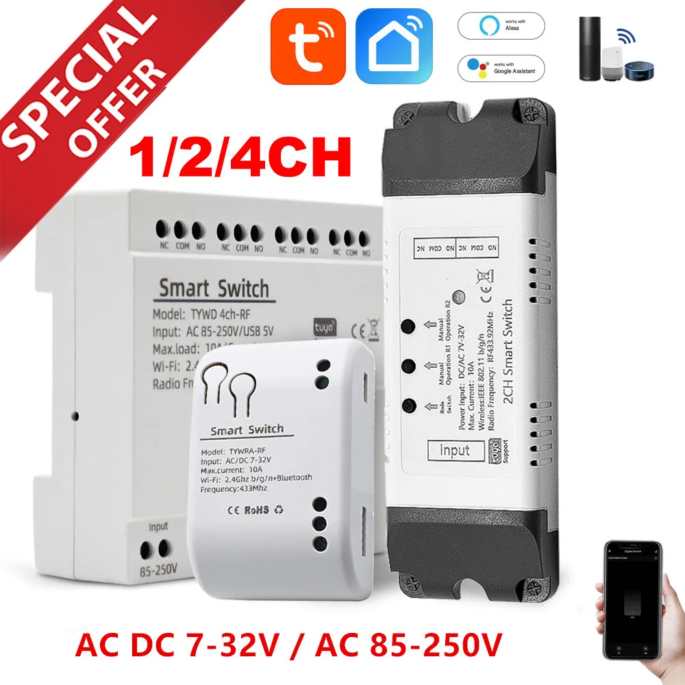 Tuya-Smart-4-Channel-WiFi-RF-Momentary-Inching-Relay-Self-Lock-Switch ...