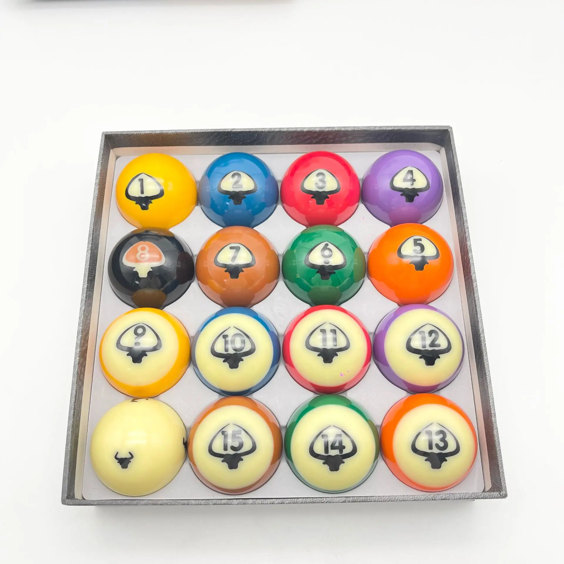 57.2mm Cowhead High quality Pool Eight Ball American Billiards - buy at ...