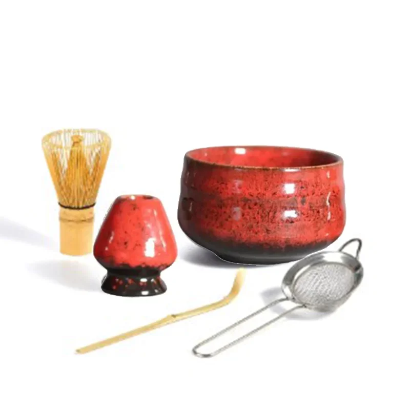3-5pcs-Handmade-Home-Easy-Clean-Matcha-Tea-Set-Tool-Stand-Kit-Bowl ...