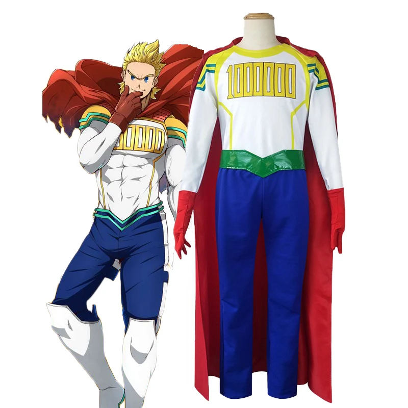 Anime Million Cosplay Costume Mirio Togata Lemillion Full Set Hero ...