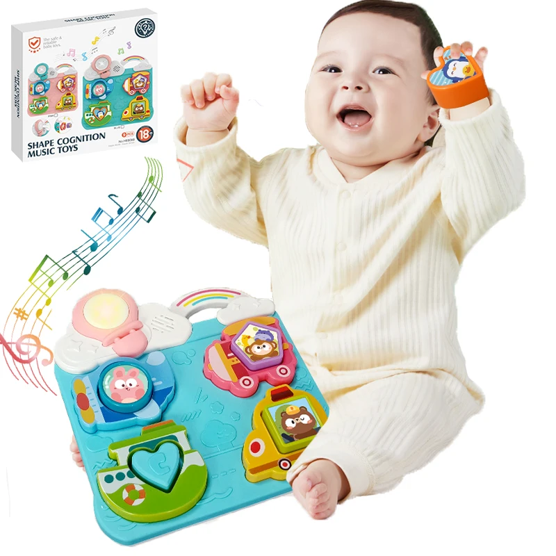 Baby Shape Cognitive Matching Board Game with Sound Intelligence ...