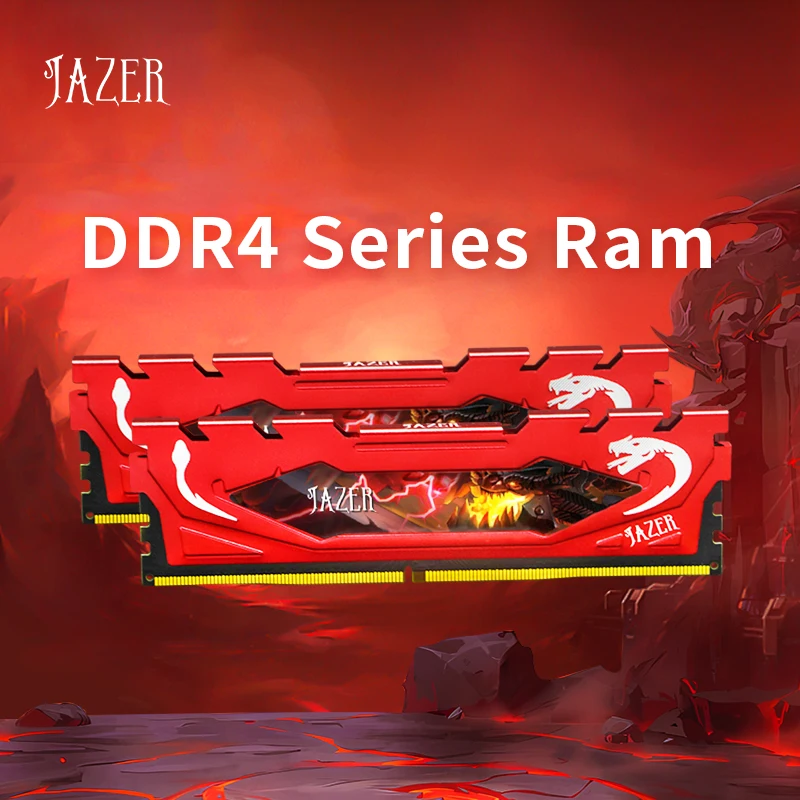 JAZER-DDR4-Ram-16GB-8GB-32GB-3200MHz-3600MHz-PC4-Desktop-Gaming-Memory ...