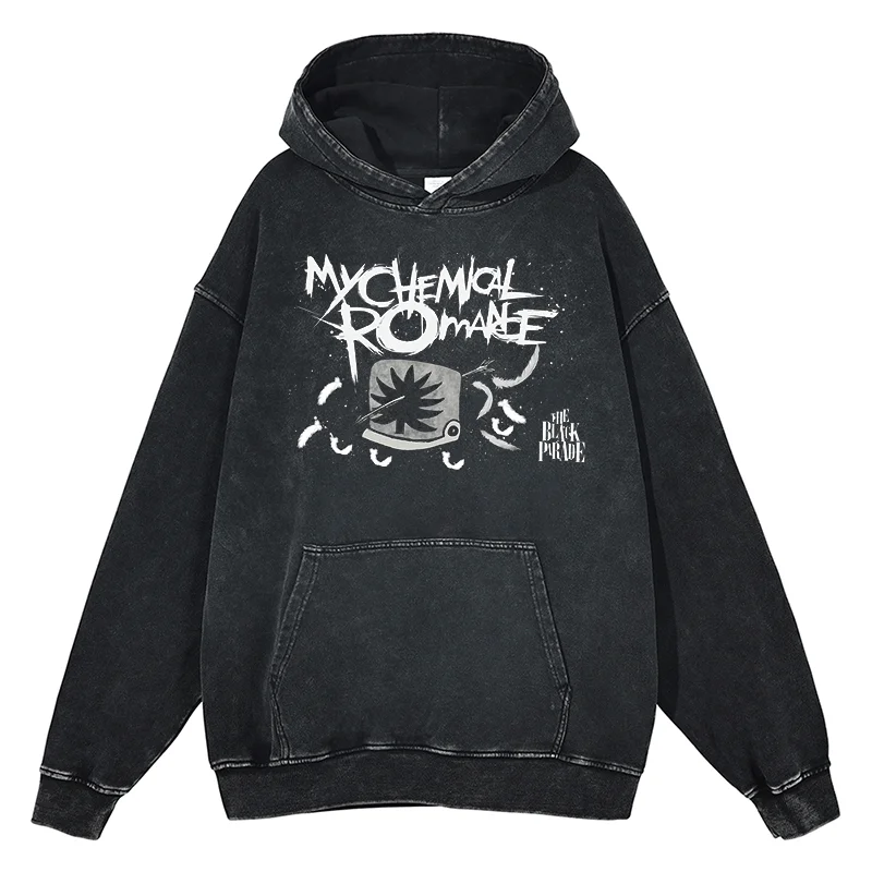 Punk Rock Band Print Hoodie Quality Cotton Winter My Chemical Romance ...