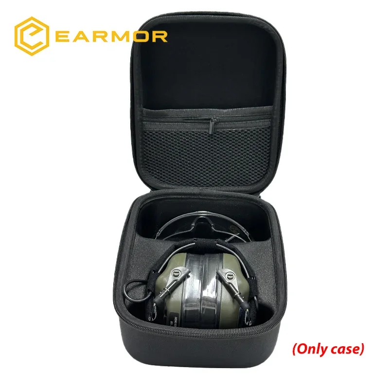 EARMOR Tactical Headphone Hard Storage Case, Portable Lightweight ...