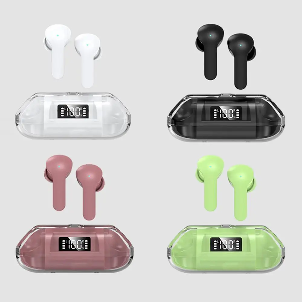 Space-Capsule-Transparent-Headphones-LED-Digital-Display-Game-Sports ...