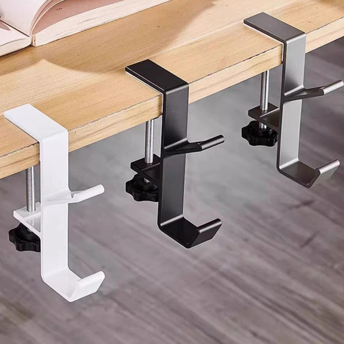 Multifunction-Desk-Edge-Hook-Adjustable-Backpack-Storage-Hook-Portable ...