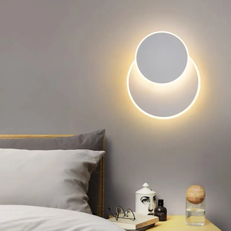 Moderna-l-mpada-de-parede-led-luz-redonda-para-casa-quarto-sala-estar ...