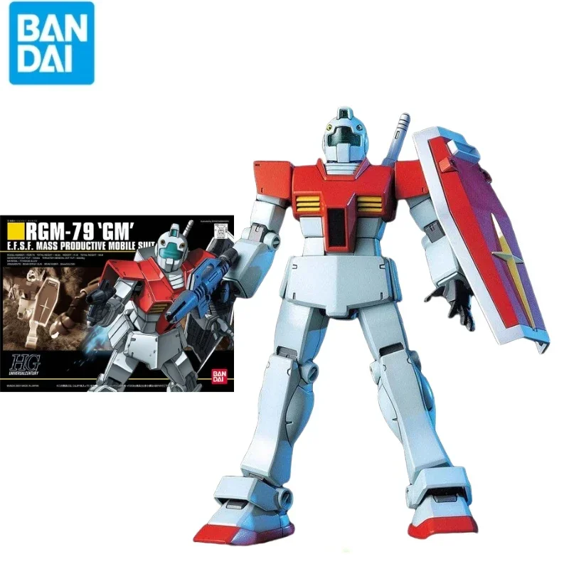 In Stock Bandai Gunpla Hguc 020 1/144 Rgm-79 Gm Gundam Assembly Model ...