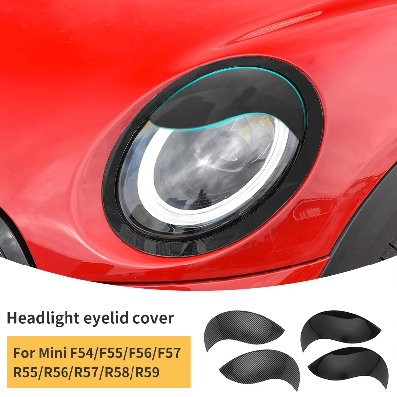 Glossy And Matt Black Color Angry Eyelid For Mini Cooper F65 F66 F54 ...