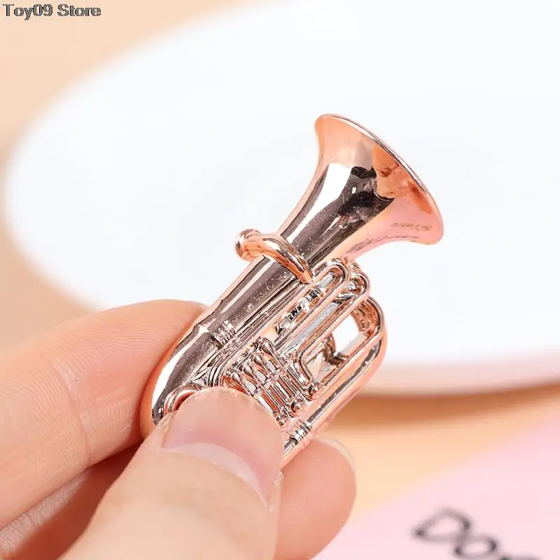 1Pc-4-2cm-Mini-Tuba-1-12-Dollhouse-Miniature-Musical-Instrument-Tuba ...