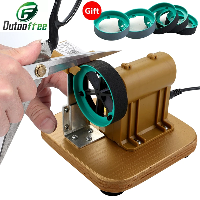 Fully Automatic Hairdresser Flat Shear Machine Grinding Machine Tailor ...