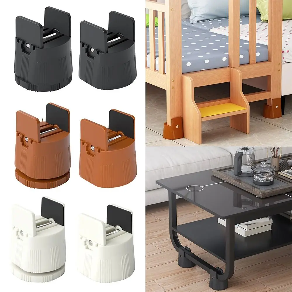 Table-Feet-Bed-Cushion-Chair-Risers-Feet-Leg-Lift-Furniture-Raisers-Non ...