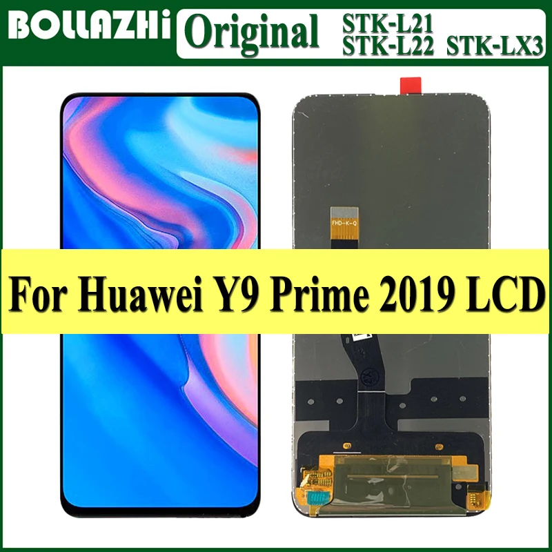 Original 6,59 "para Huawei Y9 Prime 2019 LCD P Smart Z pantalla STK-LX1 ...