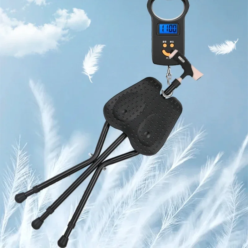 Three-Legged-Crutches-Chair-Lightweight-Folding-Cane-Stool-Non-Slip ...