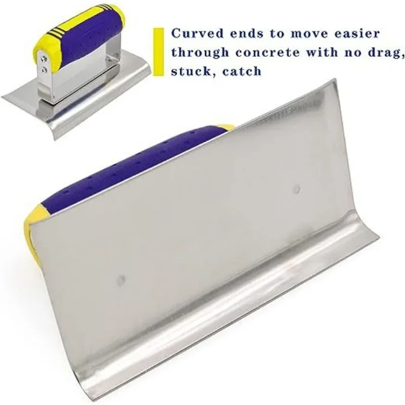 Concrete-Hand-Edger-and-Groover-Tools-Set-Stainless-Steel-Tiling-Tool ...