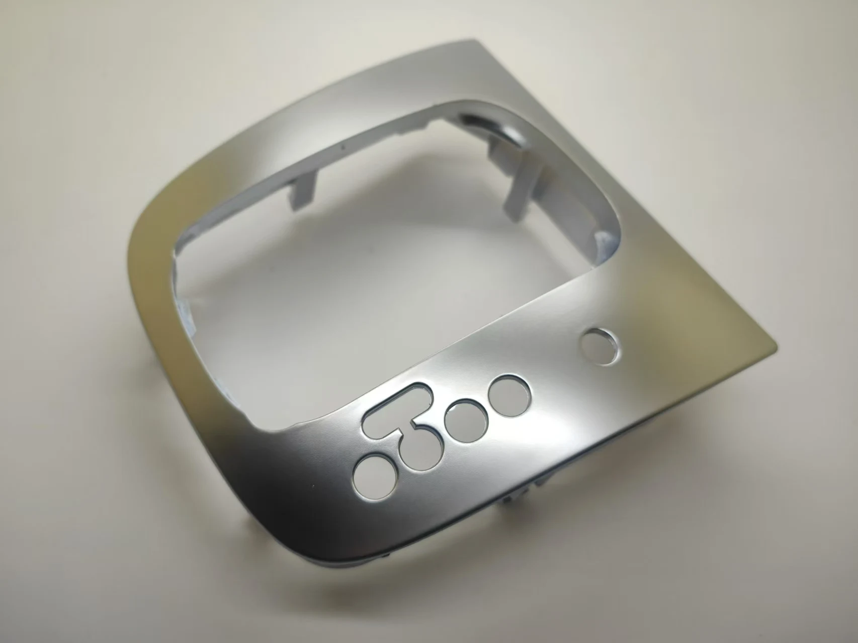 Matte silver DSG Shift Base Frame Replacement RHD For MK5 Golf GTI ...
