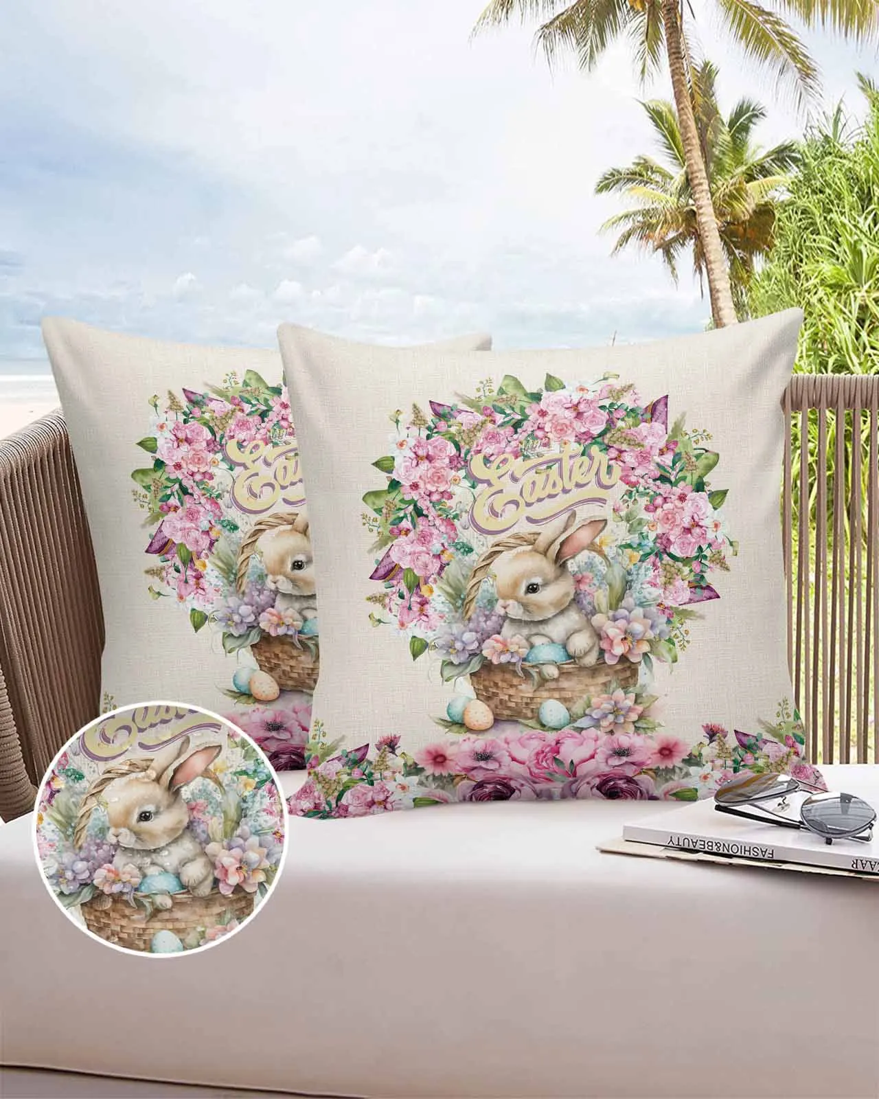 Funda-de-almohada-con-dise-o-de-conejo-de-pascua-cubierta-de-coj-n ...